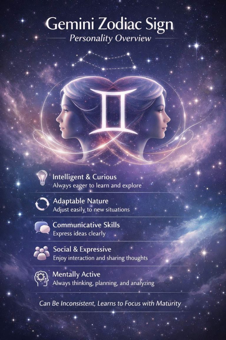 Gemini Zodiac Sign Personality, Traits, & Compatibility